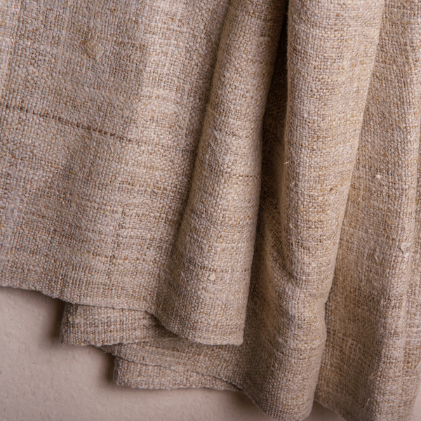 Handloom hemp fabric – Hemp Fabric Lab - Buy sustainable fabric at no ...